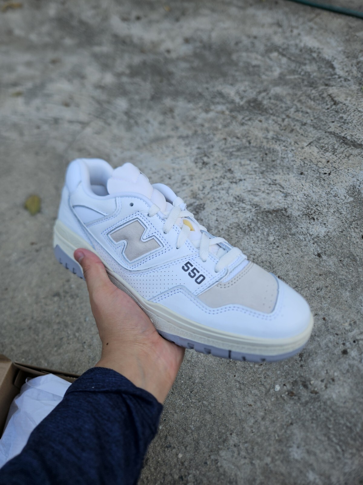 New Balance 550 Low White Timberwolf - BB550PWG Size 10 | eBay