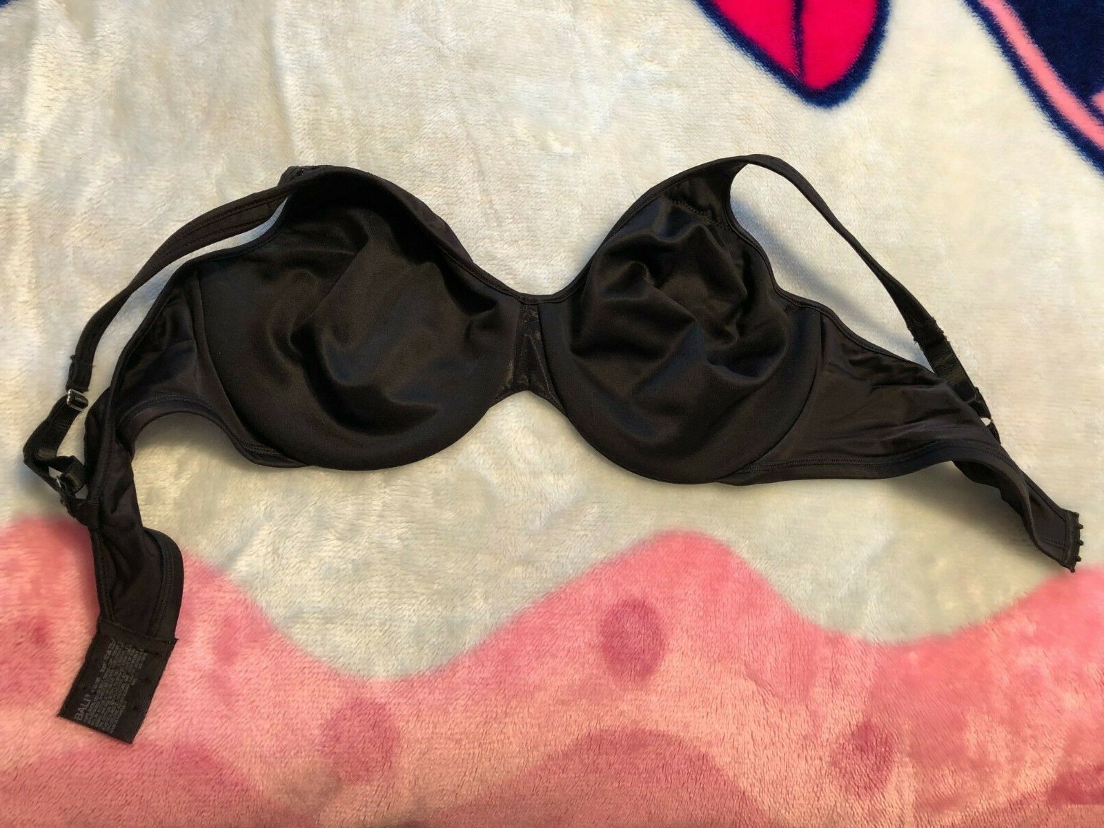 BALI 42C Black PASSION FOR COMFORT 42 C Underwire Unlined 3385 Bra | eBay