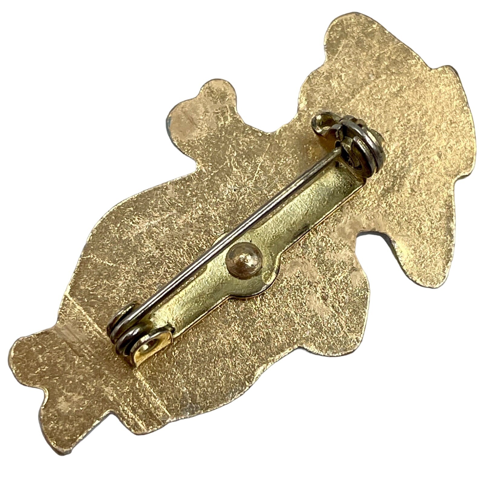 Tom Kitten Brooch Pin Beatrix Potter Peter Rabbit Cat Hand Painted Gold ...