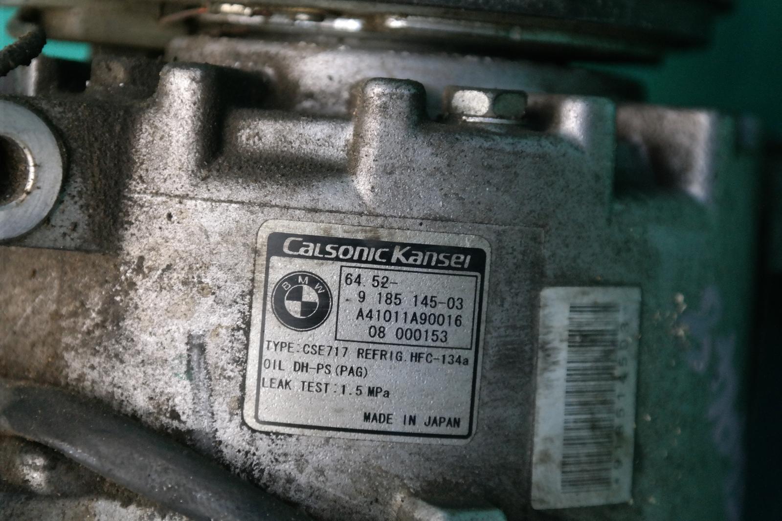 BMW X5 A/C AC COMPRESSOR #E4948 E70 (145) *64-50* P8 N62B48B ...
