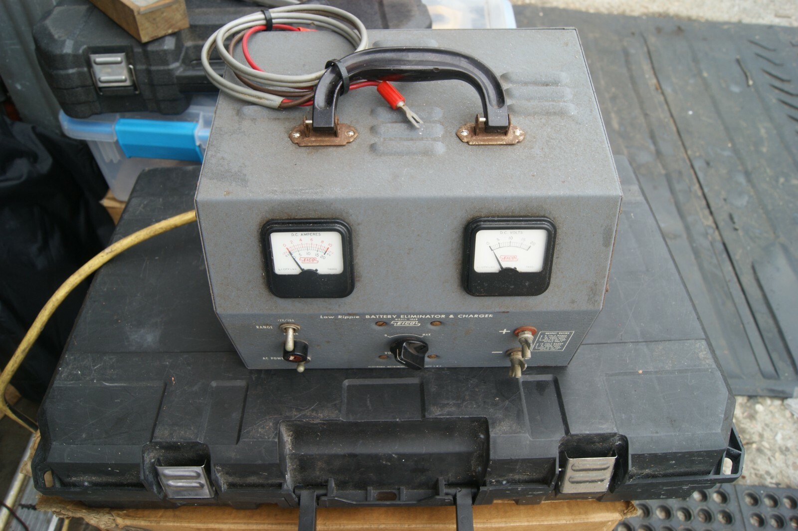 EICO MODEL 1060 POWER SUPPLR REGULATOR 6V AND 12V WATCH THE VIDEO | eBay