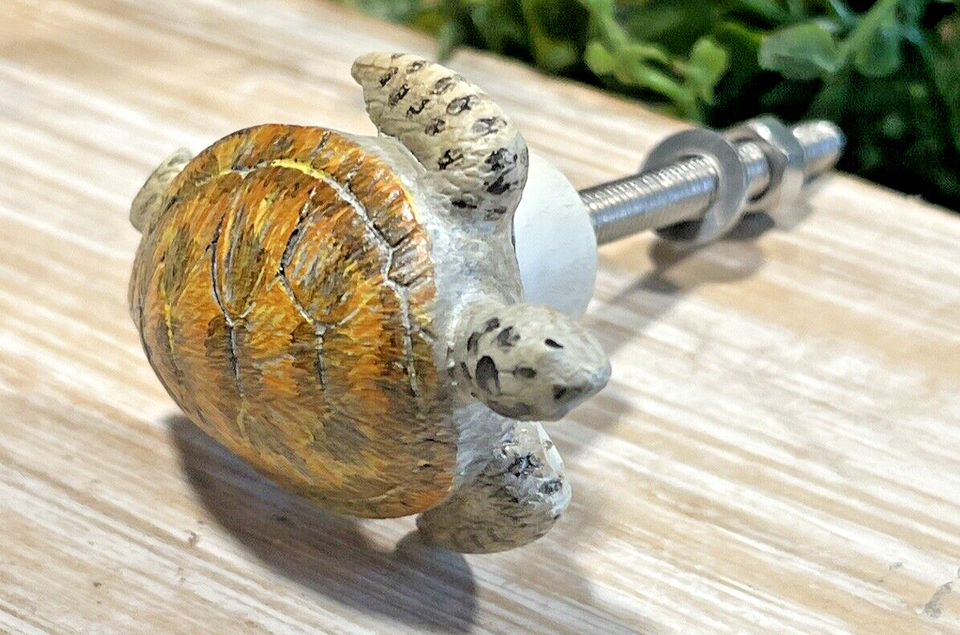 Antique Drawer Pulls Handles Sea Turtle Tortoise Kitchen Cabinets Door ...