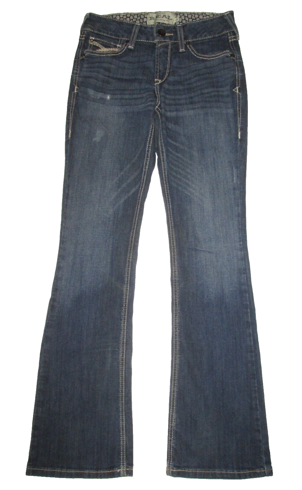 Ariat REAL Perfect Rise Corey Boot Jeans Tag Size 27R - Measures 28x32 ...