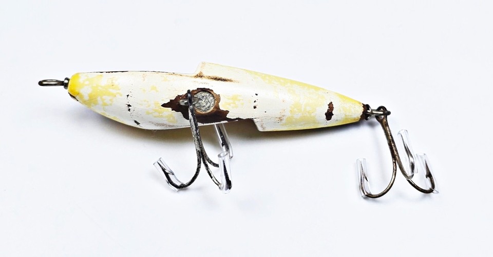 Rare John Schoonmaker Baby Schoonie's Scooter Lure Rainbow MI c 1919 | eBay