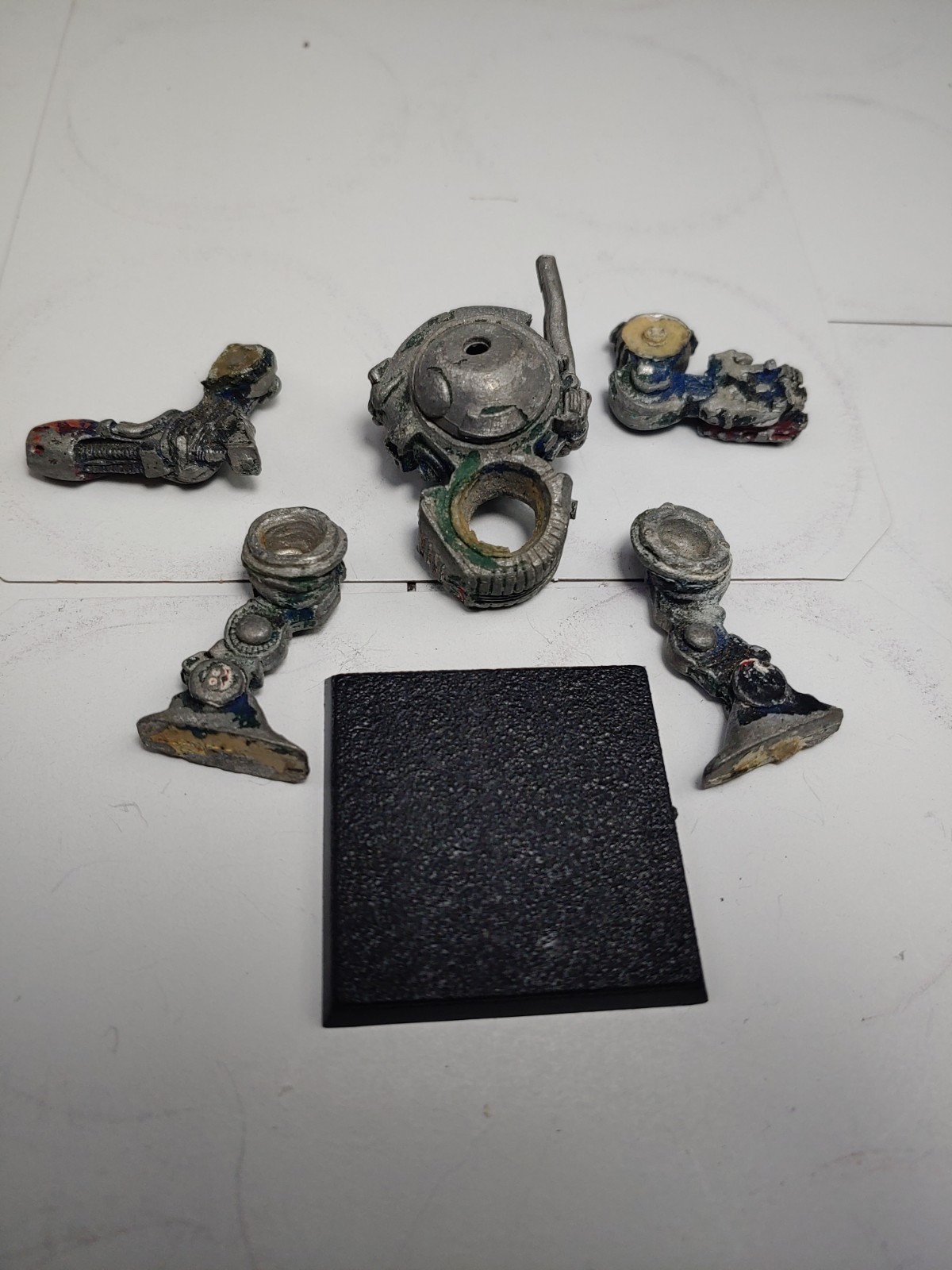 Warhammer 40k OOP Metal Rogue Trader Era Imperial Dreadnaught Complete ...