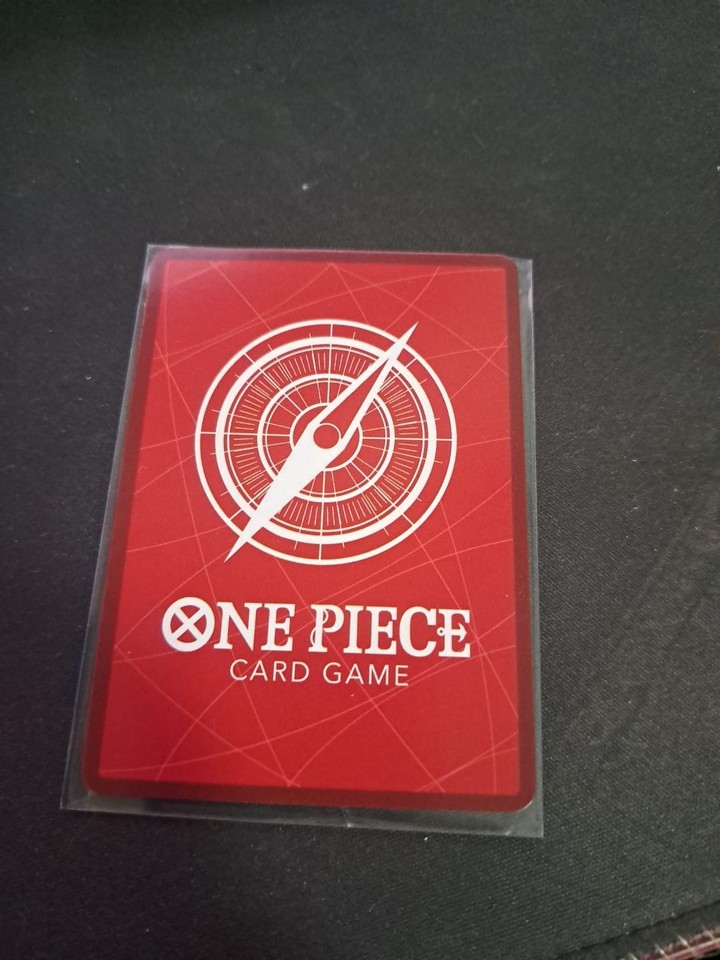 One Piece Card Game Monkey D. Luffy Leader EB02-010 Parallel Foil Red ...