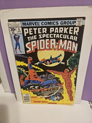 Peter Parker Spectacular Spider Man 6 Human Torch Morbius Newsstand ...