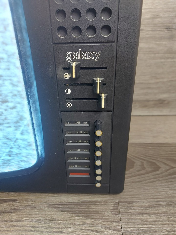 Iskra 1970's black and white screen television, model Galaxy , vintage ...