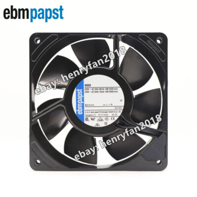 Ebmpapst 9956 Axial Fan AC 230V 14/12W 80/70mA 120*120*25mm Silent ...