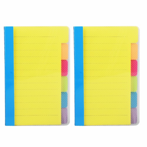 2pcs To Do List Self Stick Divider Tabs Note Pad Office Supplies Cute ...