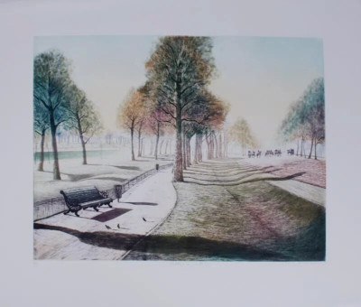 PETER EASTHAM British Midsummer Walk ll Color Etching 152/250 | eBay