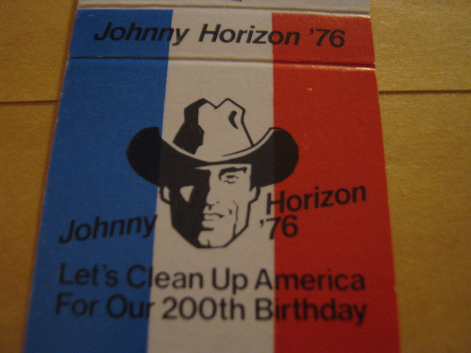 Vintage Johnny Horizon 1976 Let's Clean Up America For 200th Birthday ...