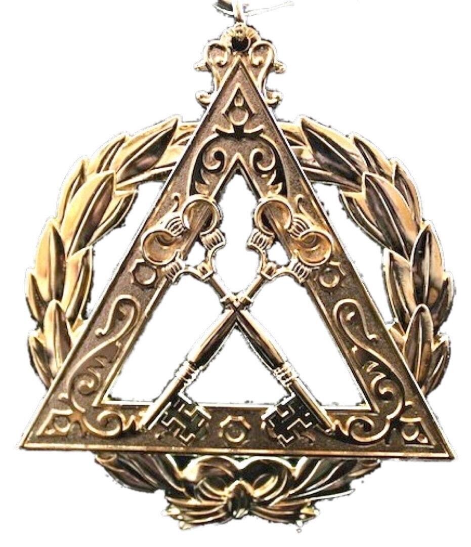 York Rite Royal Arch Grand Treasurer Officers Collar Jewel | eBay