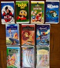 Lot of 10 Vintage - Walt Disney & Pixar VHS Tapes Masterpiece ...