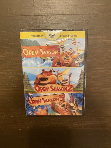 Open Season Trilogy (DVD) Open Season 1,2,3 Triple Feature Movie ...