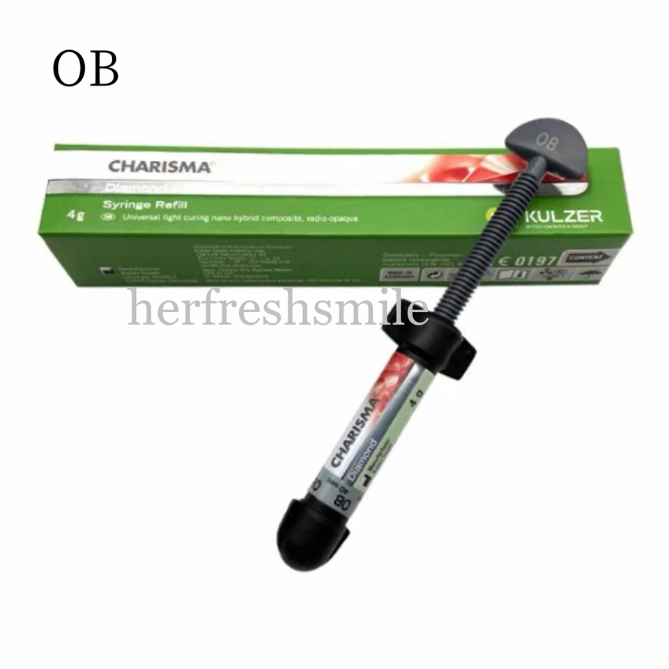 Dental CHARISMA Diamond OB Light Cure Composite Resin BL BXL Filling ...