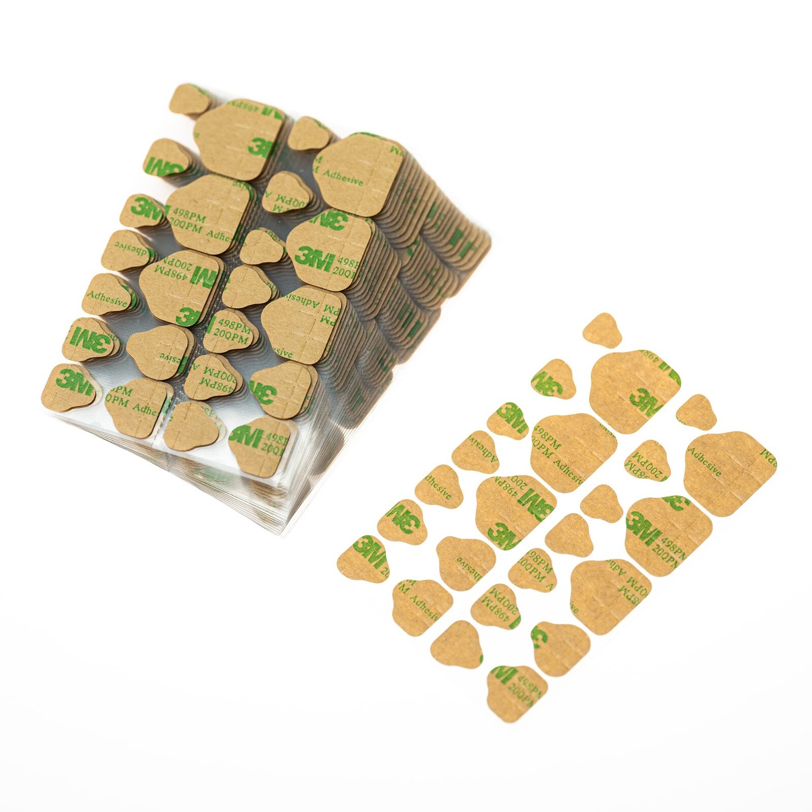 3M Nails Adhesive Double sided Tabs 25Sheets for Press On False Nail ...