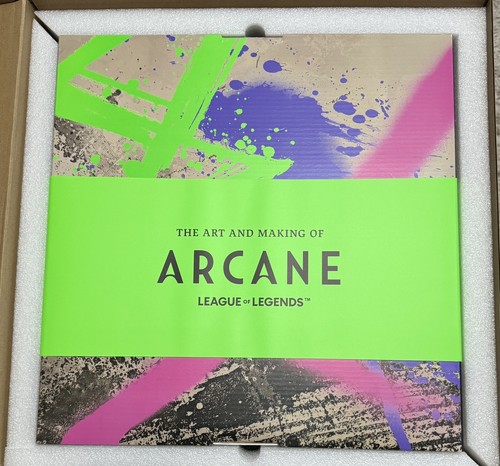 The Art and Making of Arcane Insight Portfolio Edition + Season 1 Limited Vinyl | eBay