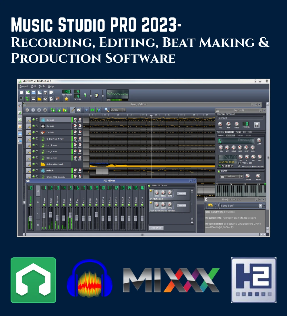 Professional Music Studio Software