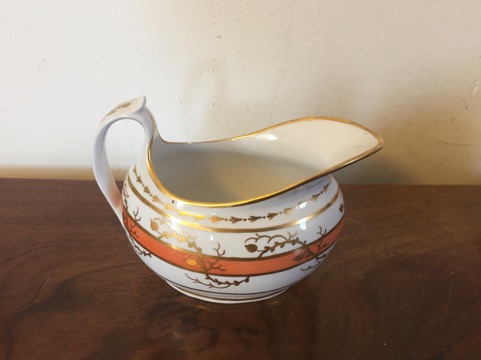 Antique English Regency Worcester Flight Barr Porcelain Creamer Cream ...