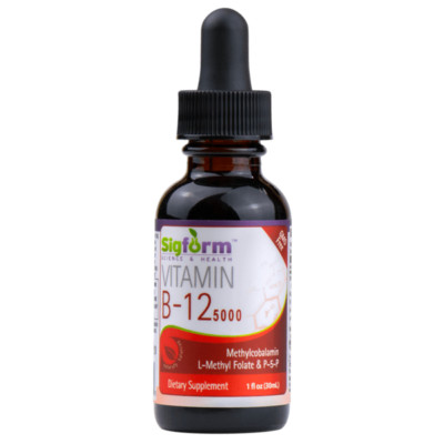 Sigform Metabolically Active / Fast Absorbing Vitamin B-12 - 5000 mcg ...