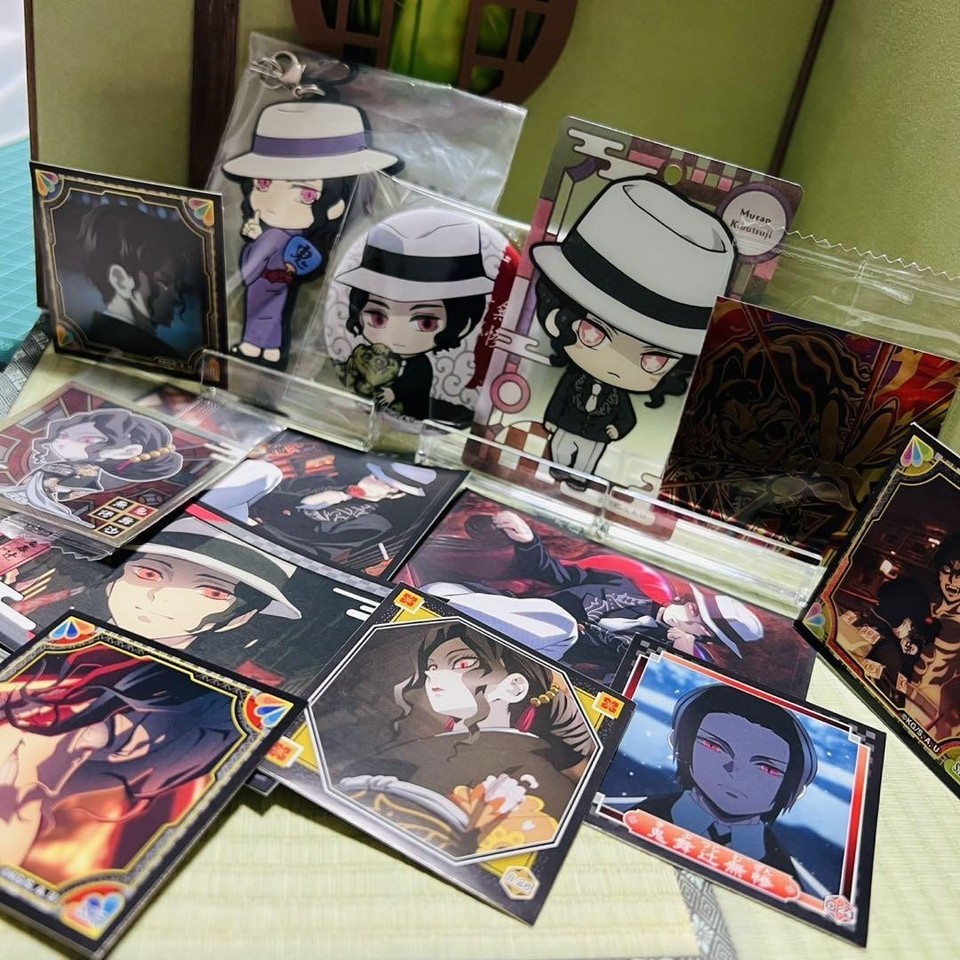 Demon Slayer: Kimetsu No Yaiba Kibutsuji Muzan Sticker Set | eBay