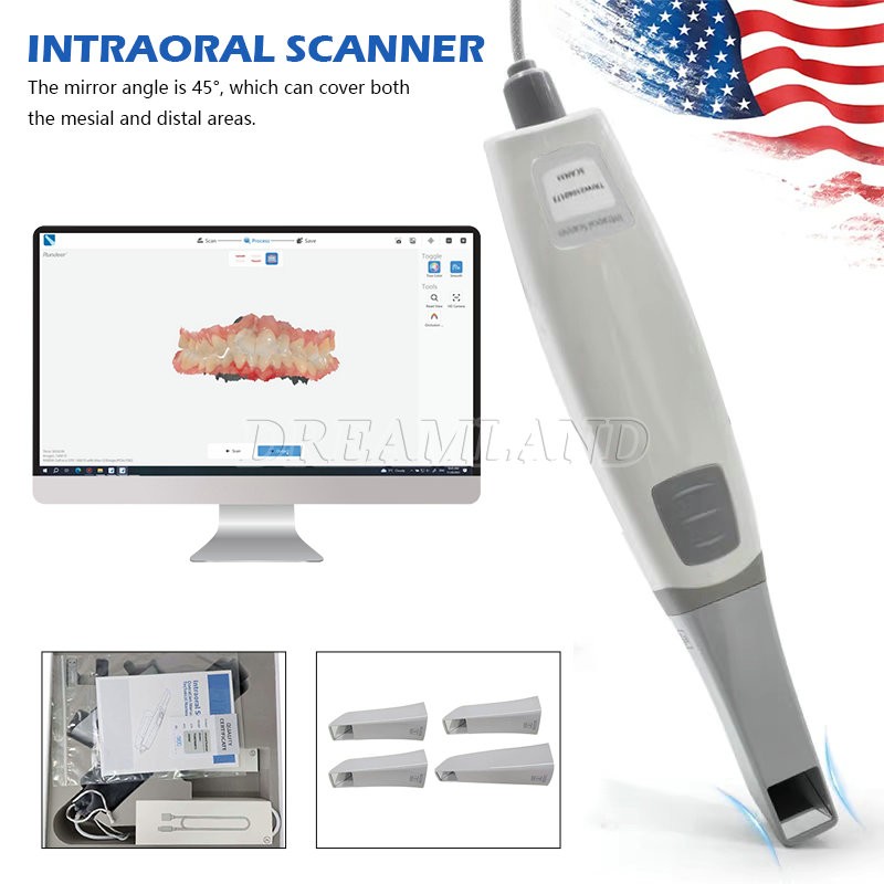 Dental Intraoral Scanner for CAD/CAM Dentistry Camera Scanner W ...
