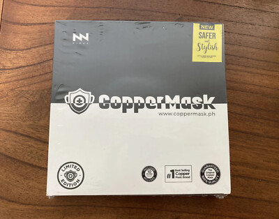 Coppermask New & Improved 2.0 NEW SEALED Anti microbial Made In Korea ...