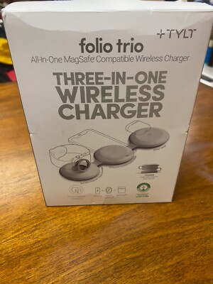 Electronics: NWOT "Folio Trio 3 in 1 Wireless Charger. New in Open Box TYLT | eBay