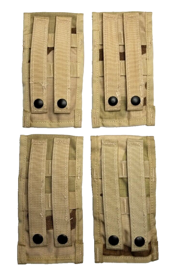 4 NEW USGI Military Desert Tan Double Ammo Magazine Pouch MOLLE | eBay
