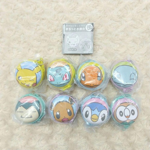 Pokemon Round Face Can Case 8 Types Full Complete Gacha | eBay