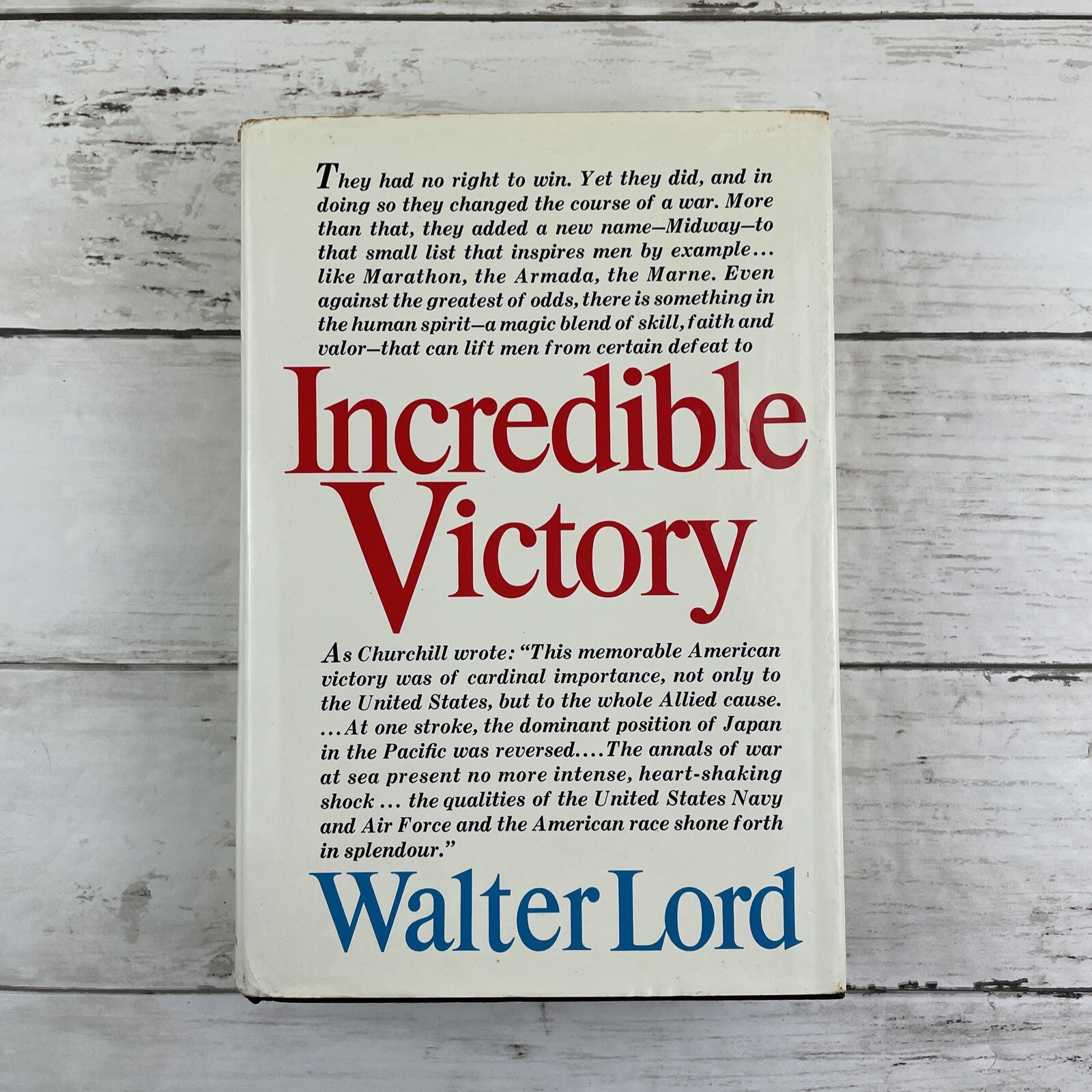 Incredible Victory The Battle of Midway Walter Lord WWII Vintage ...