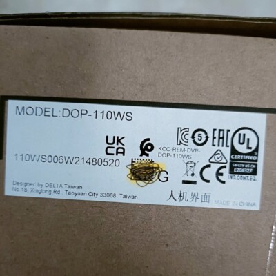 New Delta DOP-110WS HMI touch sreen 10-inch DOP110WS | eBay