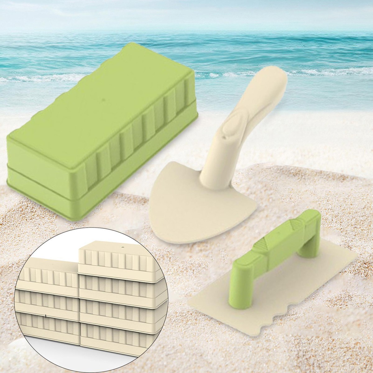 Funny Sand Castle