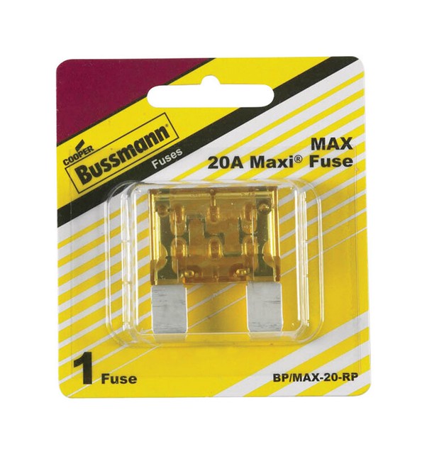 Bussmann 20 Amps Max Automotive Fuse 1 PK for sale online | eBay