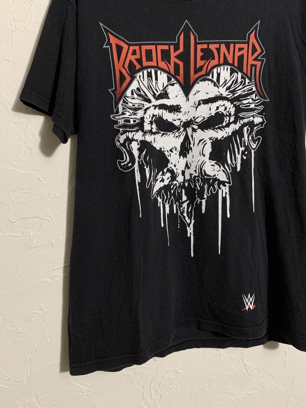 Vintage WWE WWF Brock Lesnar Bull Logo Wrestling Men'… - Gem