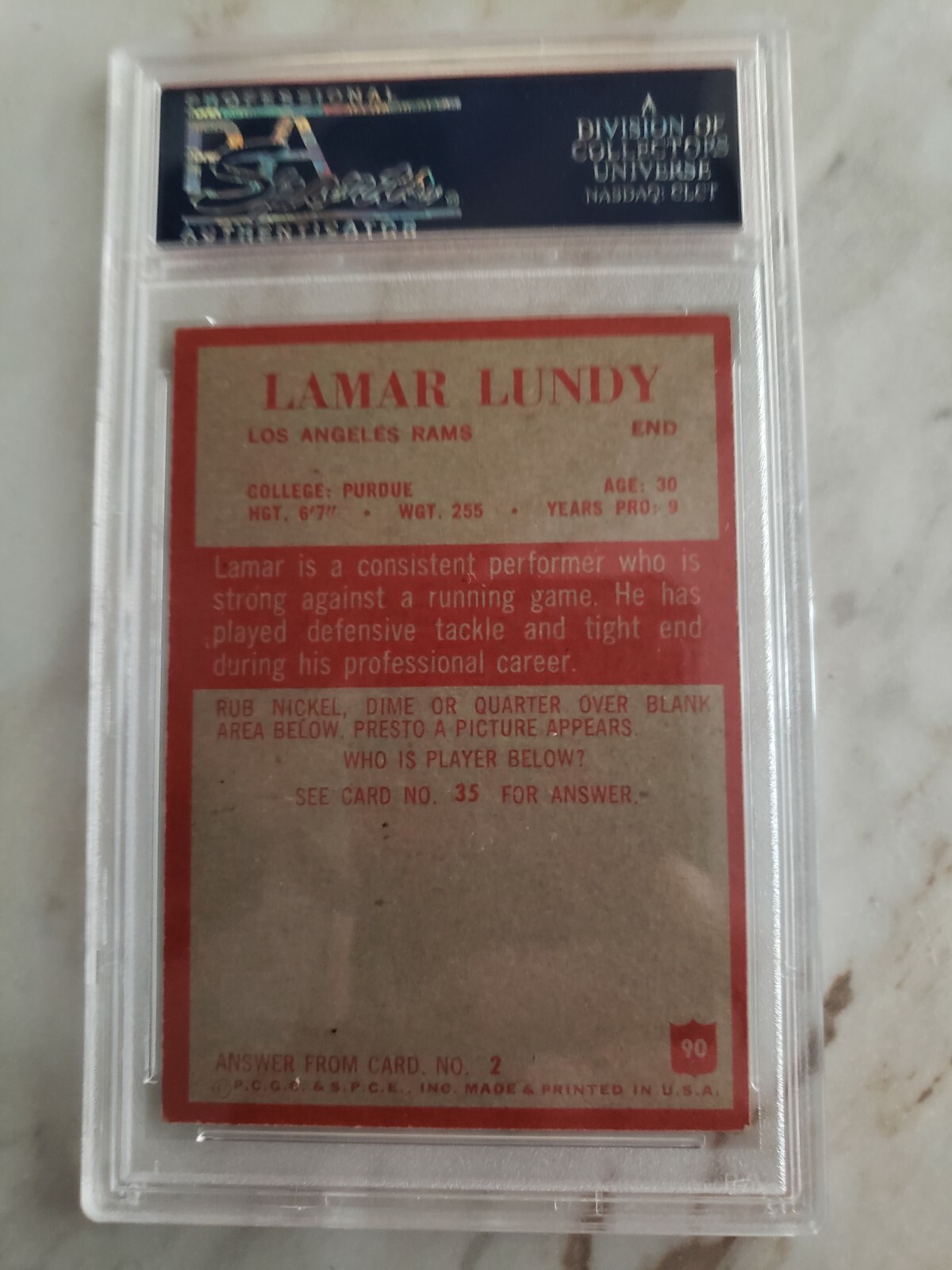1965 Philadelphia - #90 Lamar Lundy (RC) for sale online | eBay