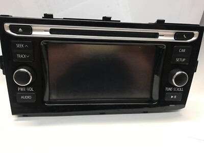 2017 TOYOTA PRIUS C radio cd player display screen 86140-52330 OEM | eBay