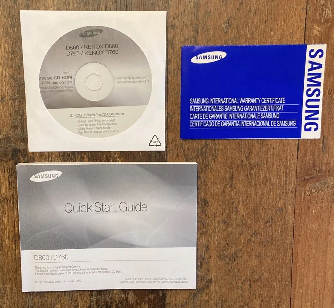 Samsung D860 8.2 MP Megapixel Kompakt Digitalkamera - Silber ...