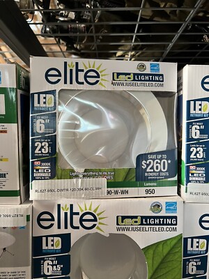 Elite Led Lighting Fits most 6" and 5" recessed retrofit kit 950 Lumen ...