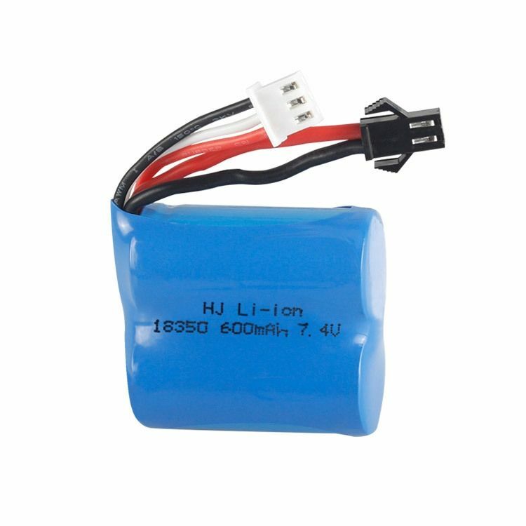 RC Boat Battery 7.4v 1500mAH 2S H100 Li-ion Battery RC Toy Truck Boat ...