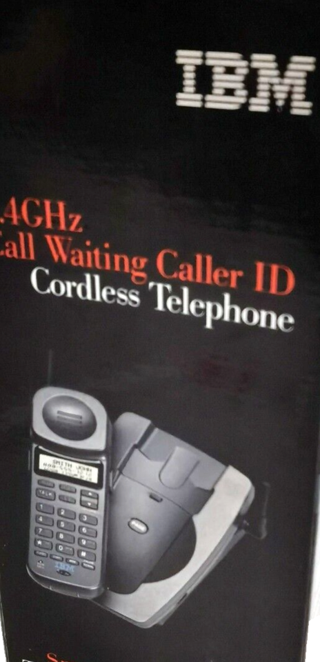 IBM phone model IBM - 3455 cordless telephone with ID call waiting | eBay