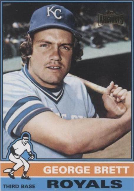 2012 Topps Archives - Reprint Inserts George Brett #19 for sale online ...