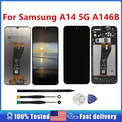 For Samsung Galaxy A14 5G SM-A146B LCD Display Touch Screen Replacement ...