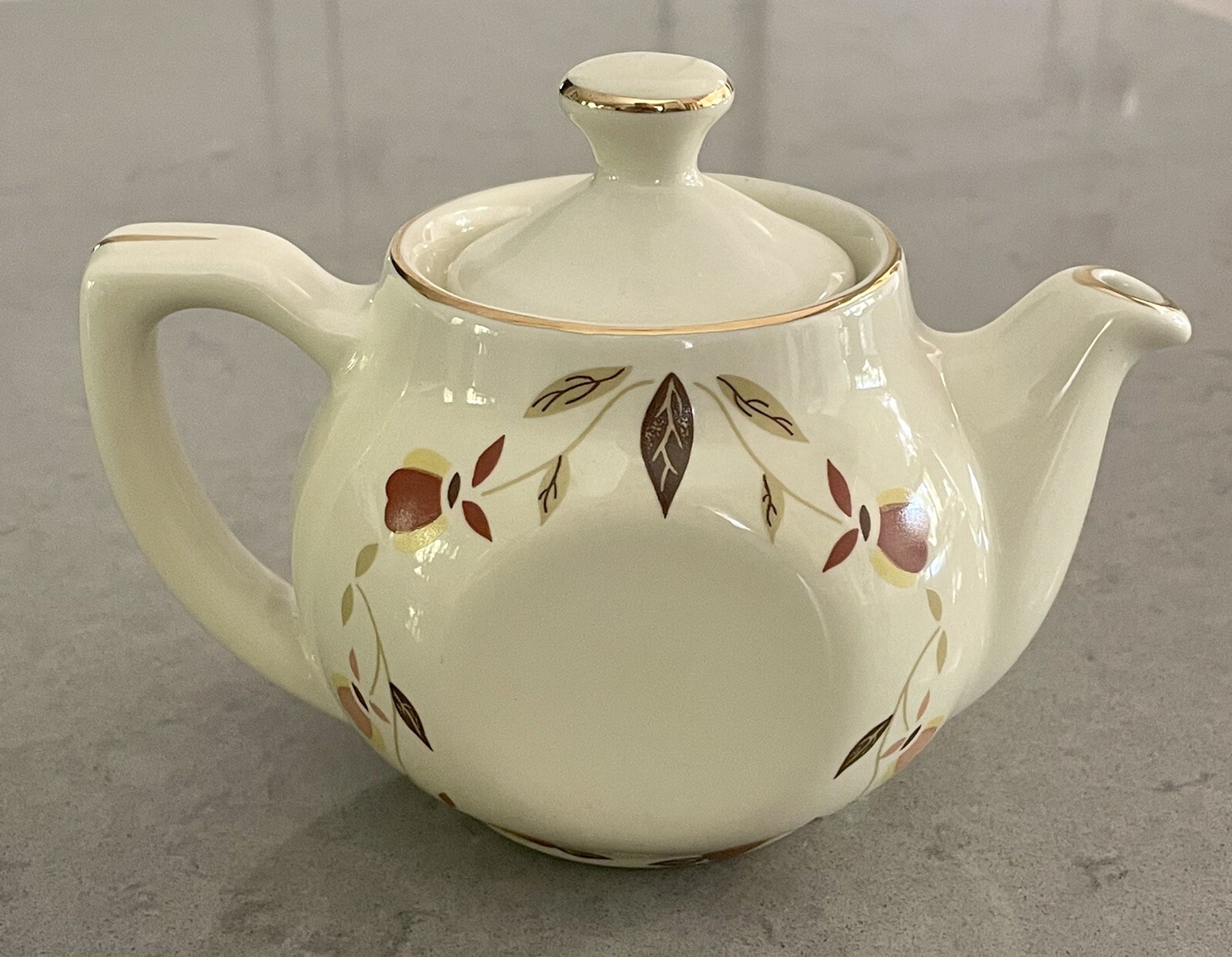 JEWEL TEA AUTUMN LEAF 2009 NALCC FLAT SIDED TEAPOT HALL CHINA LTD ED | eBay