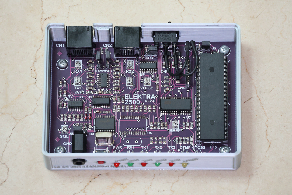 New Elektra 2500 Repeater Controller with Voice ID (for ham radio or ...