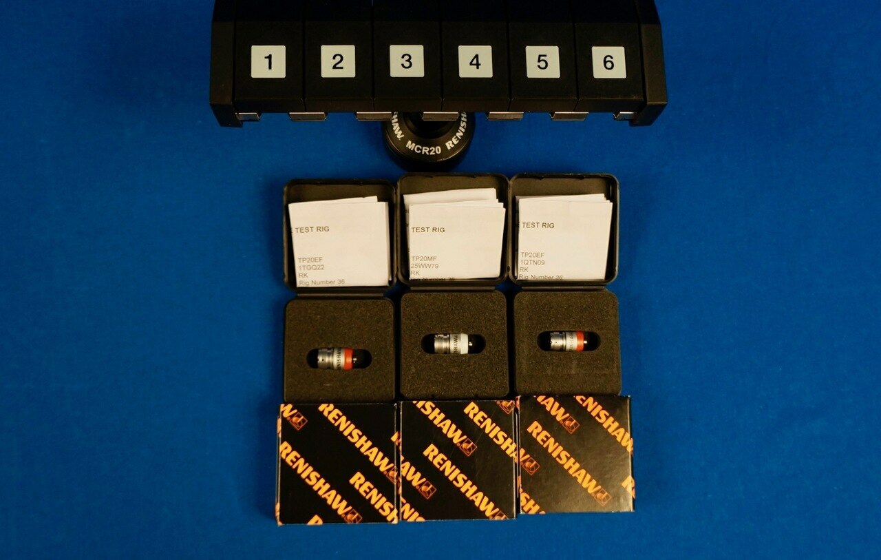 Renishaw MCR20 CMM Probe Module Change Rack - 2 Kit 6 New With 1 Year ...