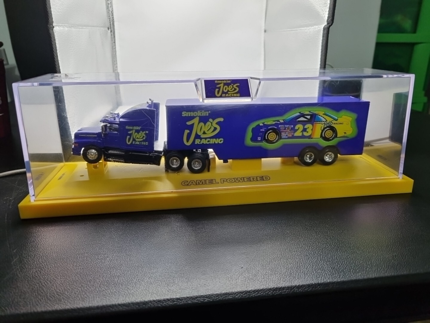 CAMEL 1993 Smokin Joes Racing NASCAR Hauler Die Cast 1/87 Scale 1 of ...