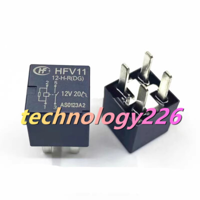 1PC NEW HF Automotive relay HFV11 12-H-R 12V 20A 4 pin #YX | eBay