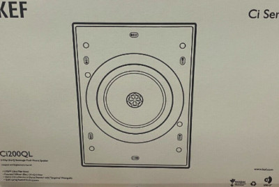 KEF Ci200QL Rectangular In-Wall Uni-Q Driver Loudspeaker (Each) | eBay